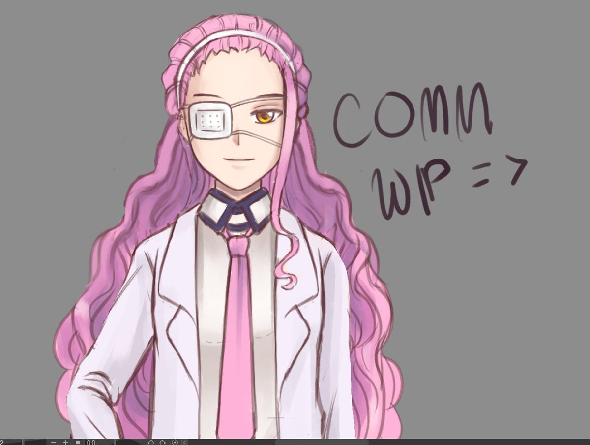 「will be continuing this comm work later!」|hanini COMMISSIONS OPENのイラスト
