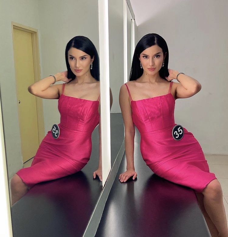 LOOK: Former ‘PBB’ housemate Diana Mackey stuns in pink dress designed ...