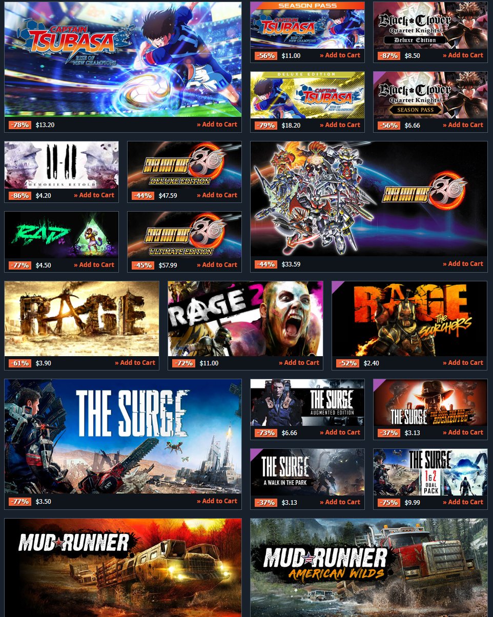 Wario64 on Twitter: "Gamesplanet Spring Sale - Day 4 Flash Deals https://t.co/aGcLjmhvzH #ad ...