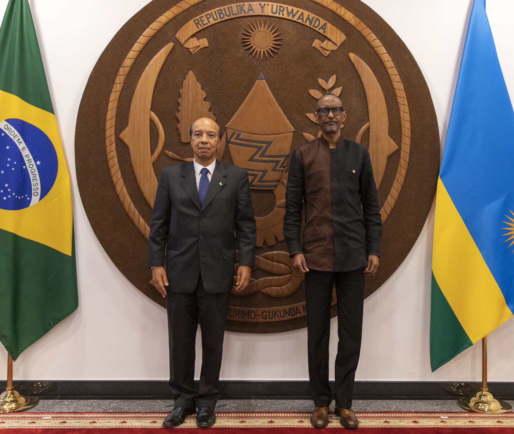 Presidency | Rwanda on Twitter: "President Kagame also received letters of credence from new ...