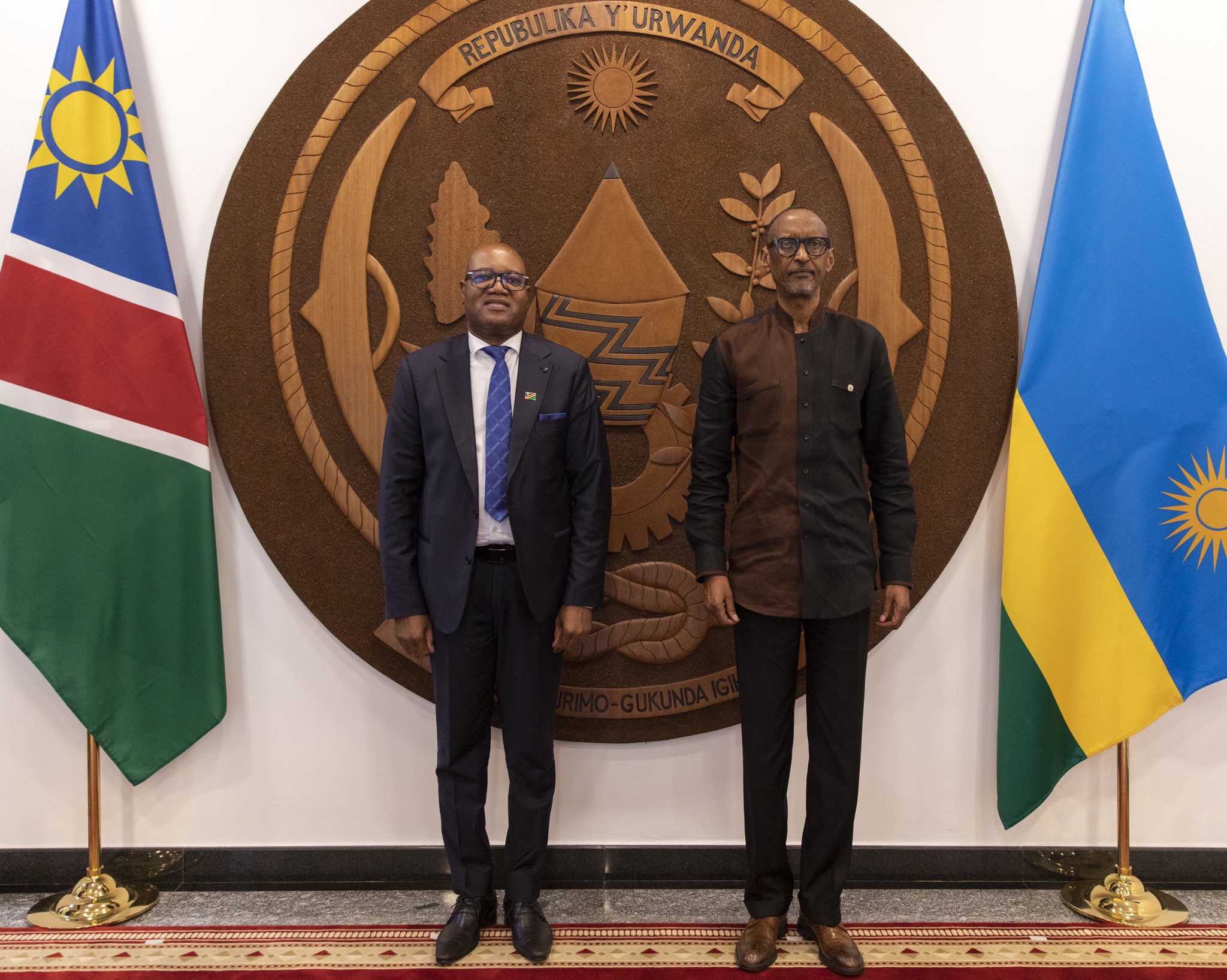 Presidency | Rwanda on Twitter: "President Kagame also received letters of credence from new ...