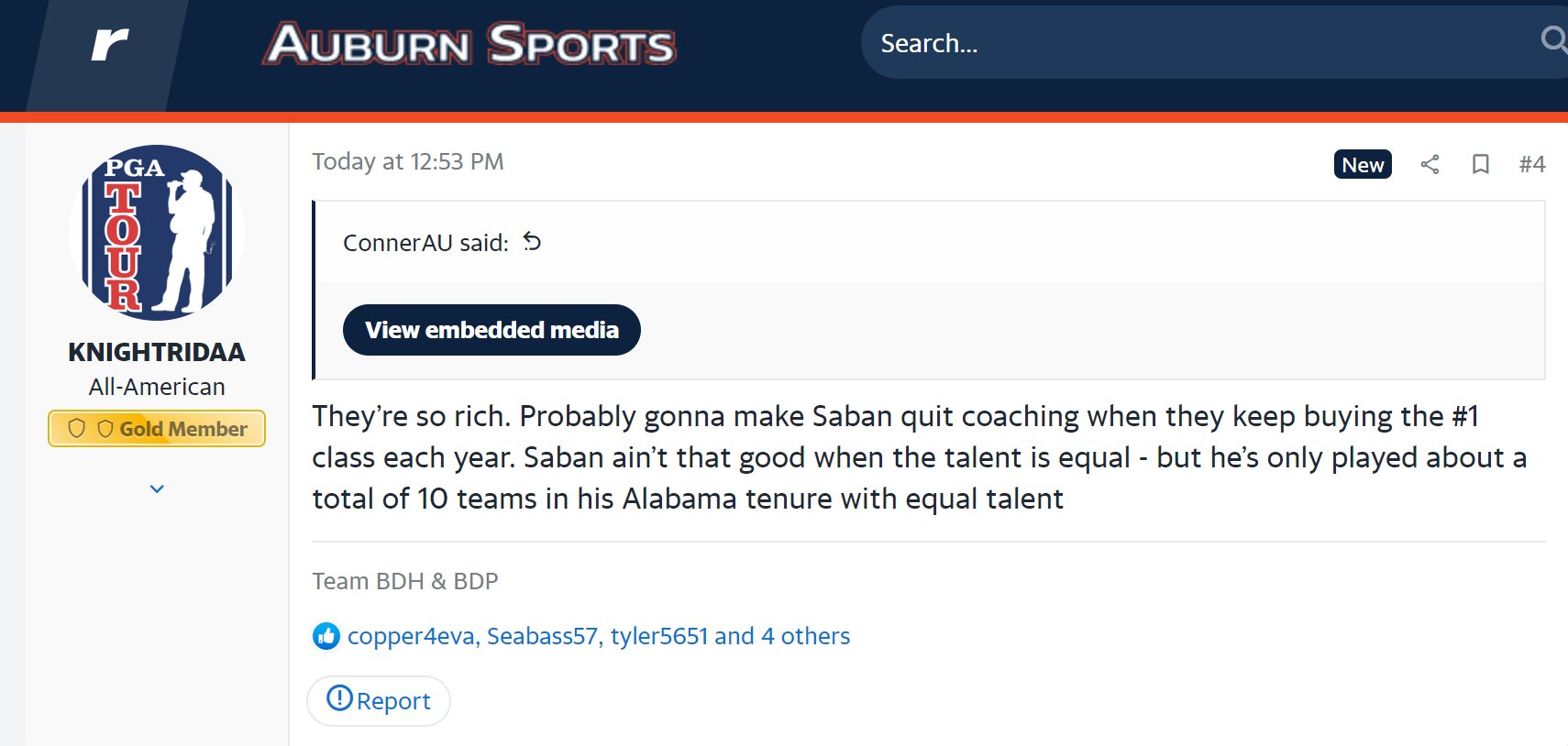 Message Board Geniuses on Twitter: "#Auburn fan thinks #TexasAM might get good enough to make ...