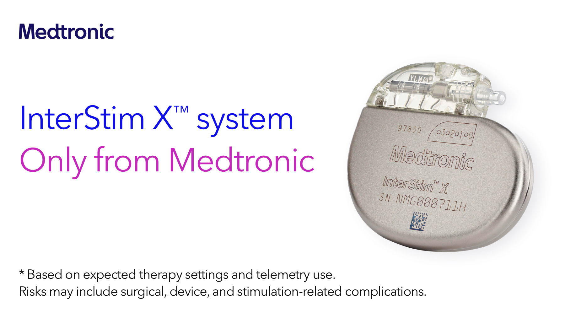 Medtronic Pelvic Health on Twitter: "InterStim X™ system is the next generation of the most ...