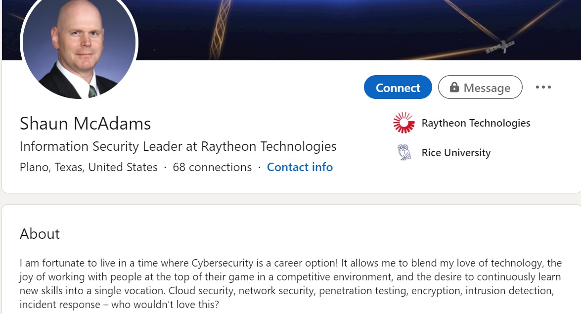 Raytheon trying to tell us something? https://t.co/VOo9ybGgZ0 ...