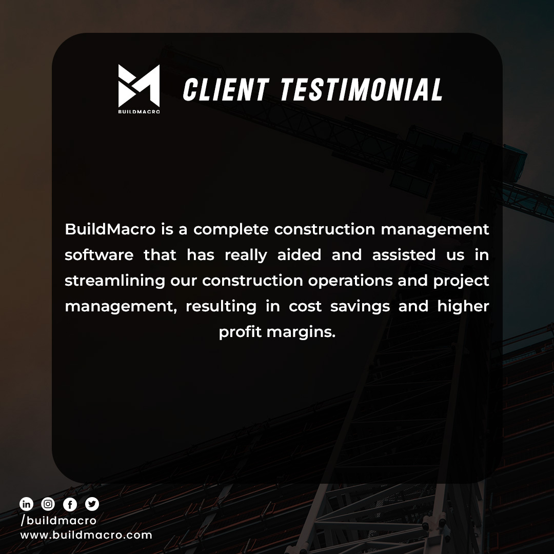 BuildMacro on Twitter: "BuildMacro invests in plans that aid in the satisfaction of customers ...