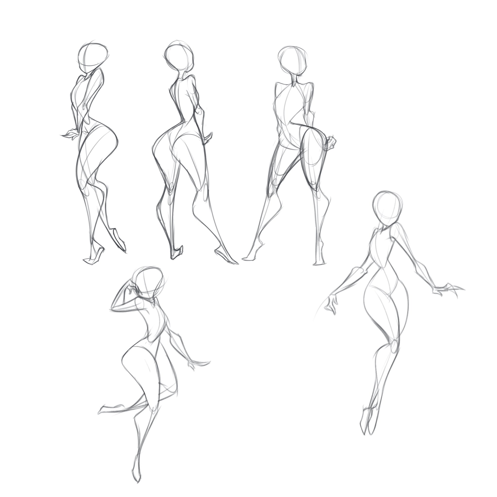 Floating Drawing Poses