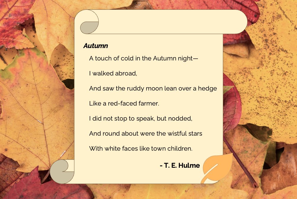 Famous Imagery Poems