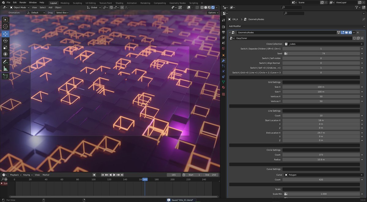 Blender Market on Twitter: "RT @blendermarket: Easy Cloner allows you to quickly clone your ...