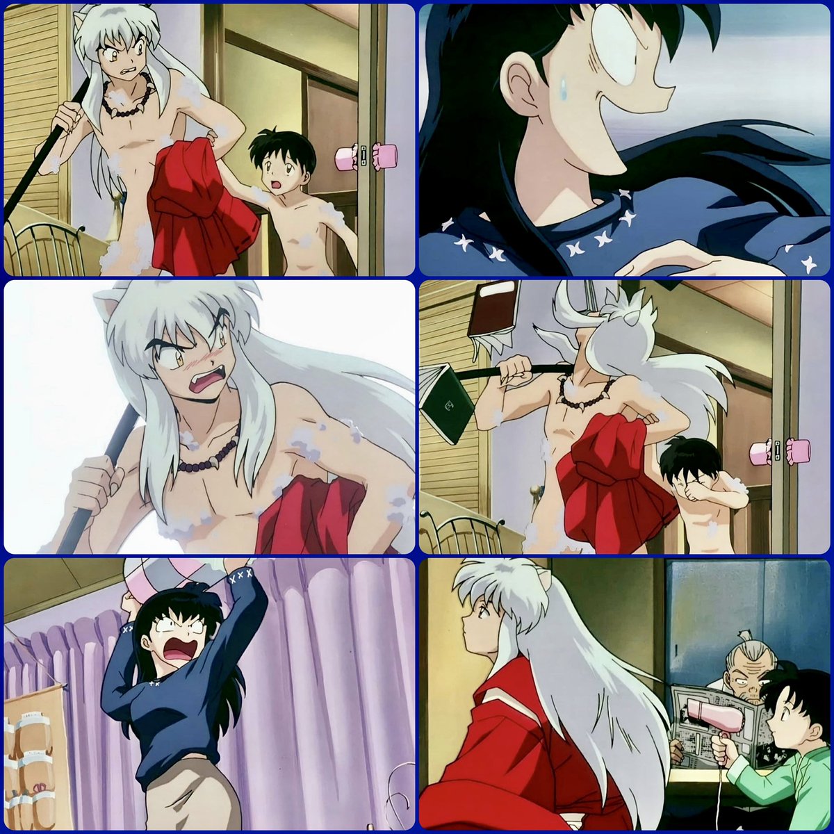 Inuyasha Kagome Bath