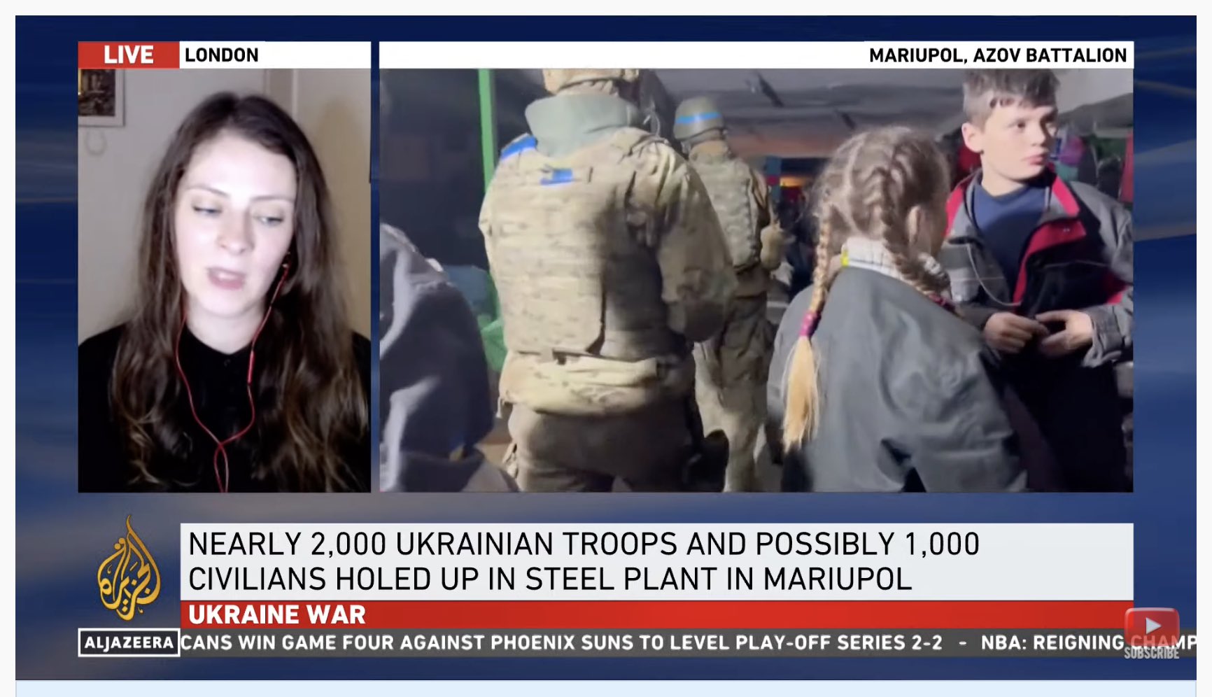 Dr Sasha Dovzhyk on Twitter: "Spoke to @AJEnglish about Mariupol. Its last defenders, civilians ...