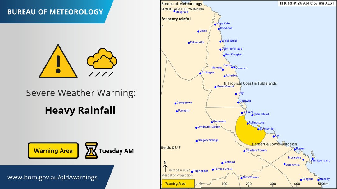 Bureau Of Meteorology Queensland On Twitter ⚠️🌧️severe Weather