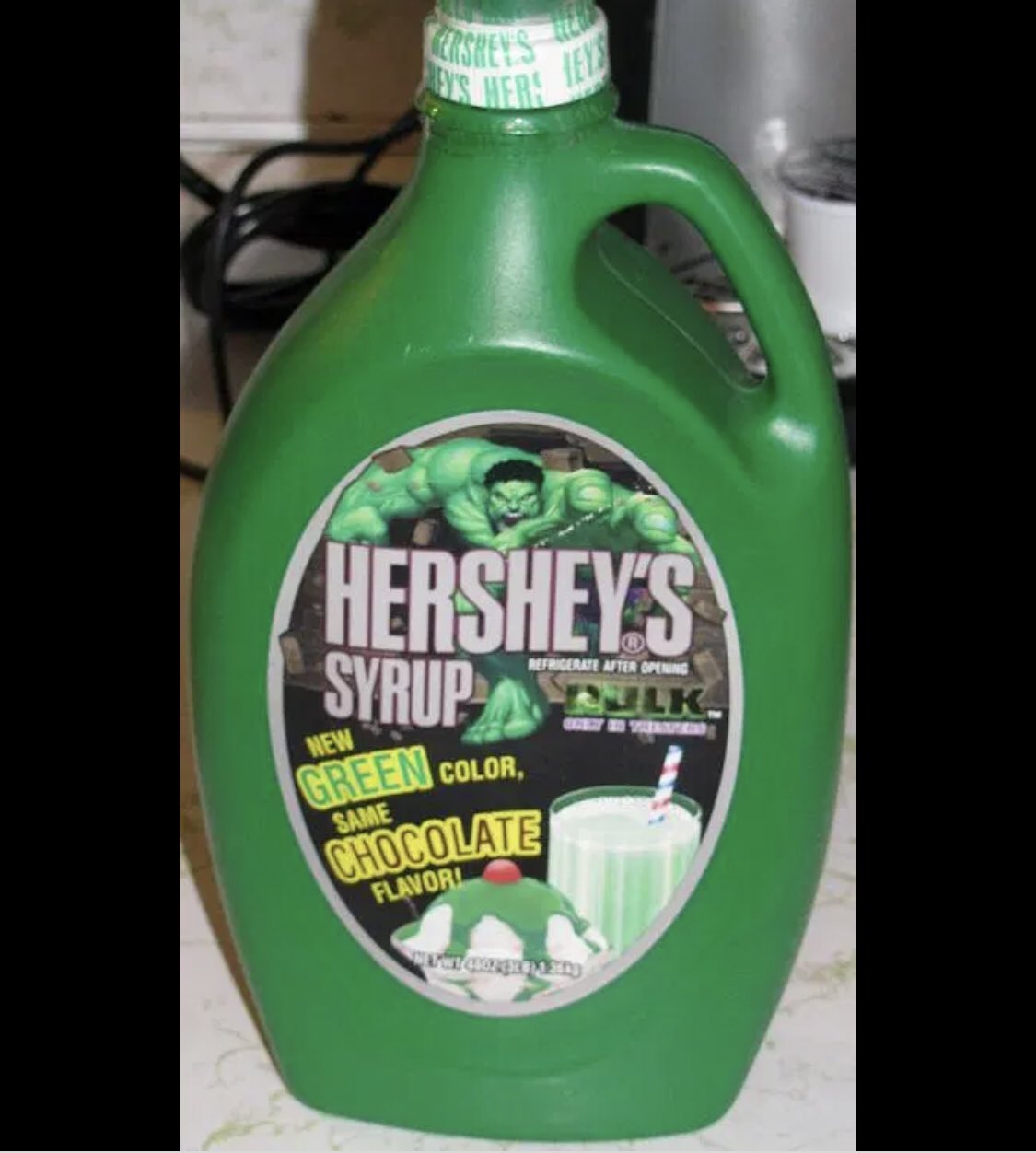 Green Hershey Syrup