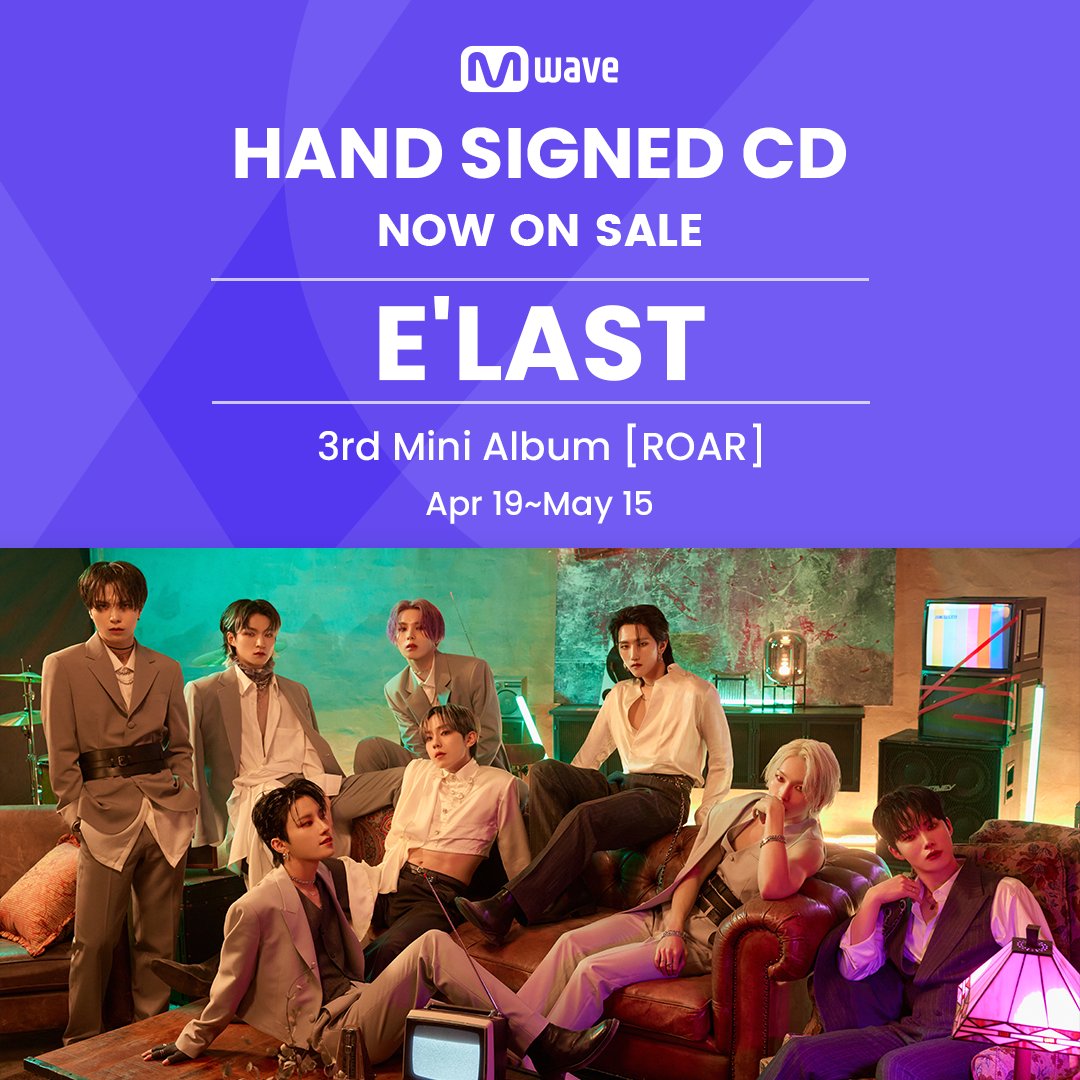 Mwave on Twitter: "[#Mwave shop] You can buy #ELAST 's hand-signed CDs on Mwave Shop! 💿Product ...