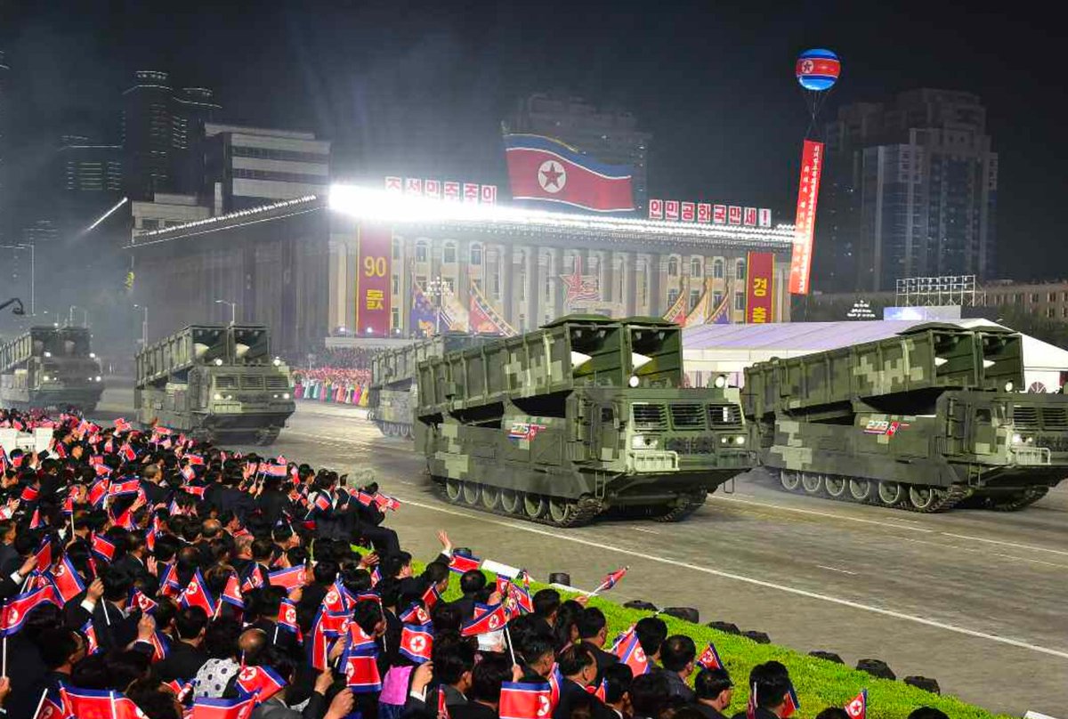 North Korean Army Parade 2022