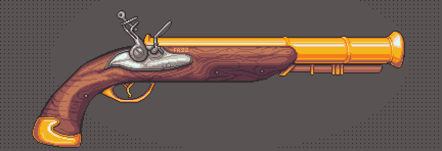 Flintlock Pistol Sketch