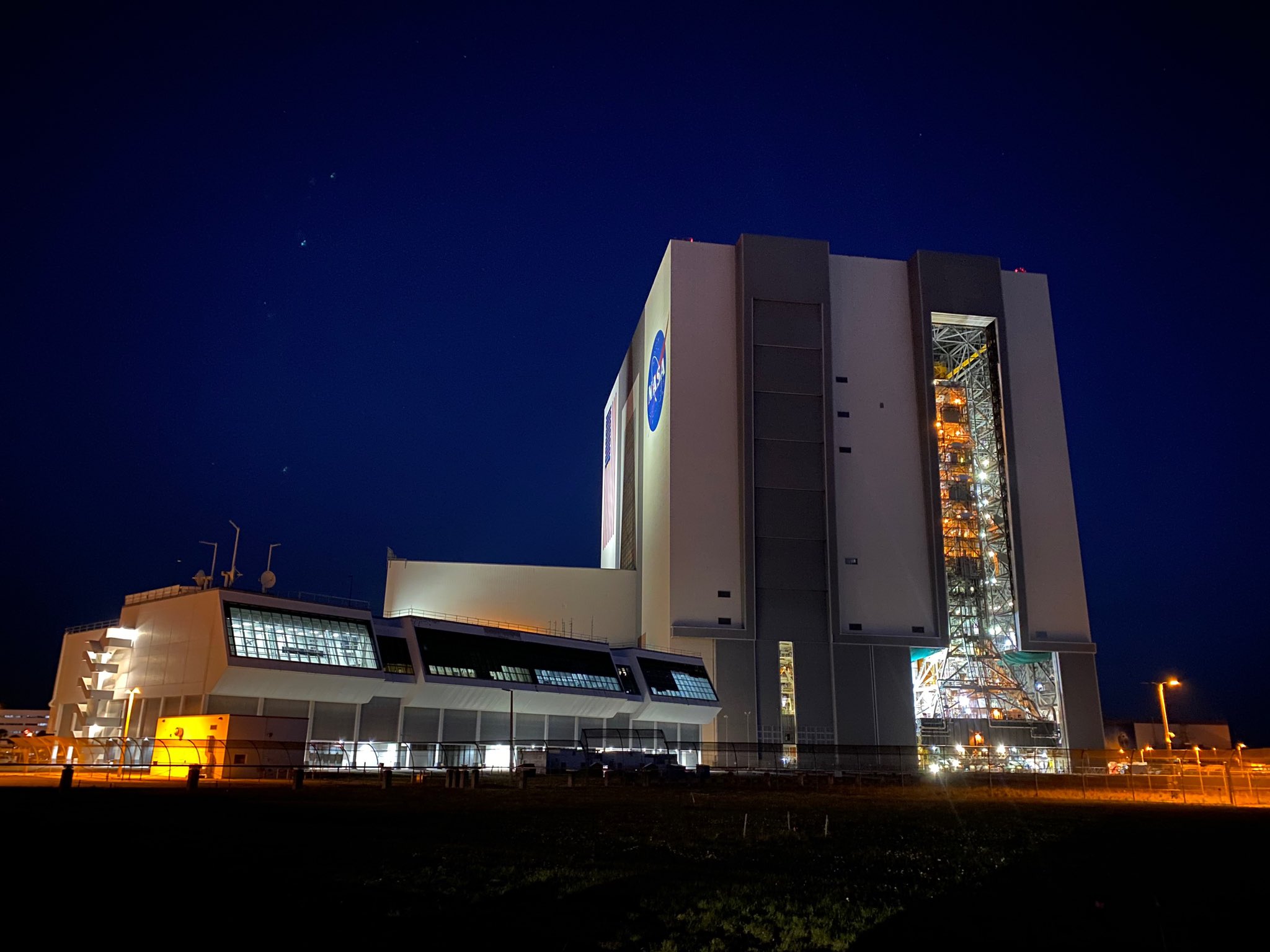 Nasa Building Door