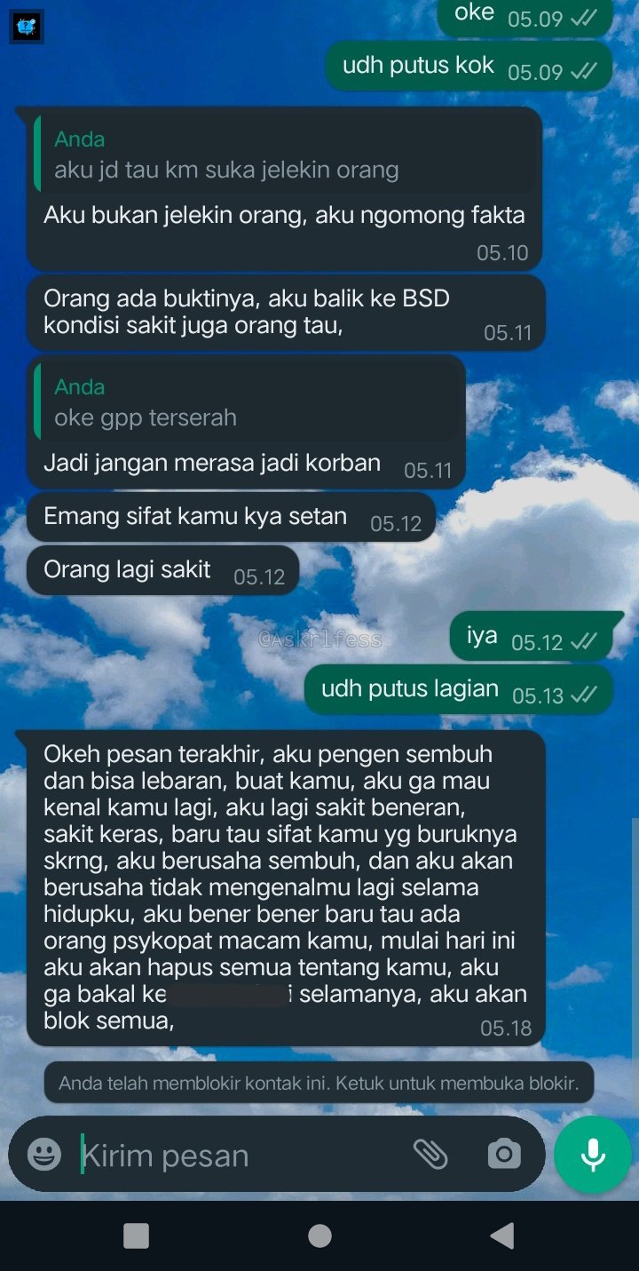 Askrlfess on Twitter: "[askrl] kalian kalo dikata2in pacar sendiri kaya ...