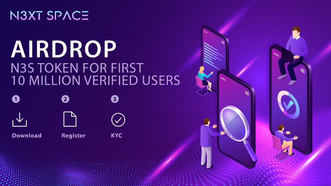 N3XTSPACE | Content-To-Earn #SocialFi on Twitter: "Are you one of our first 10M verified user ...