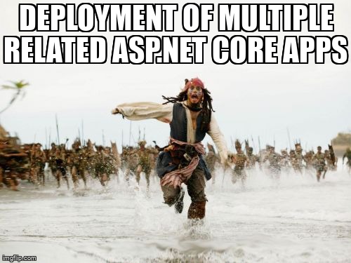 Meme Overflow on Twitter: "Deployment of multiple related https://t.co/LQXuqCGzRp Core apps ...
