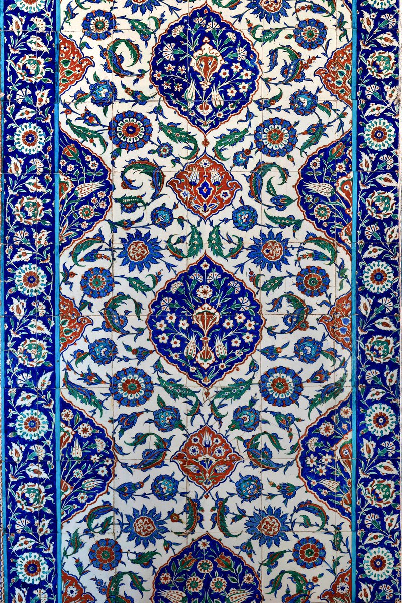 Mosques are adorned beautifully, with coloured mosaics & tiles. This is ...