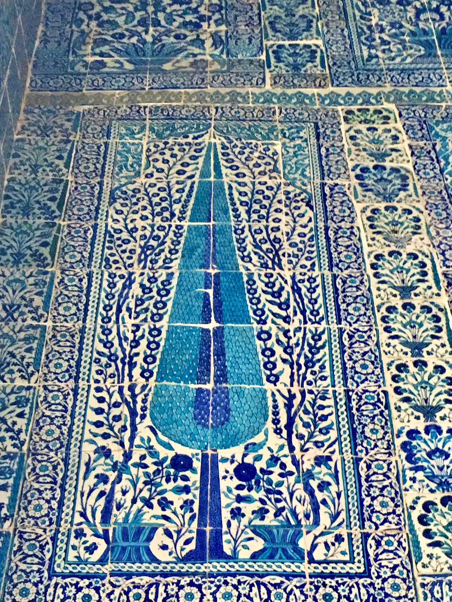 Mosques are adorned beautifully, with coloured mosaics & tiles. This is ...