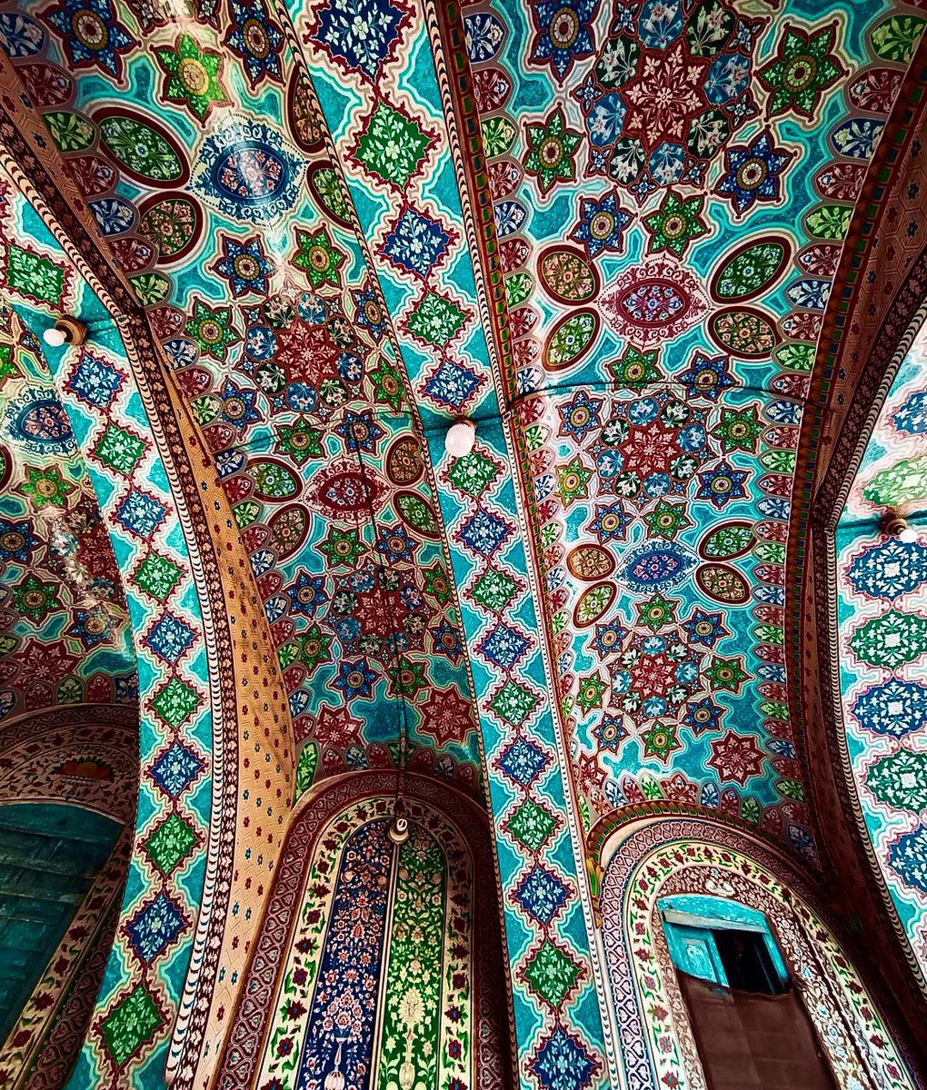 Mosques are adorned beautifully, with coloured mosaics & tiles. This is ...