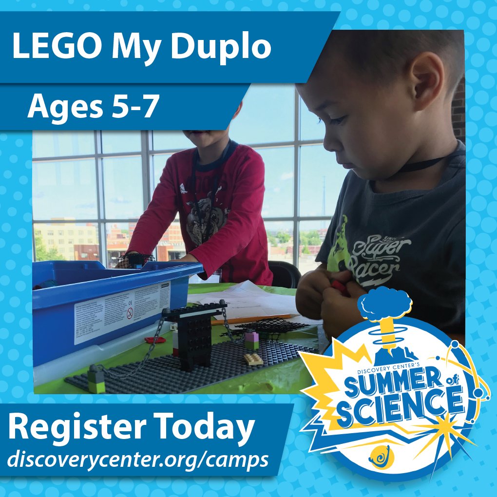 DiscoveryCenter on Twitter: "Their little hands will build big things ...