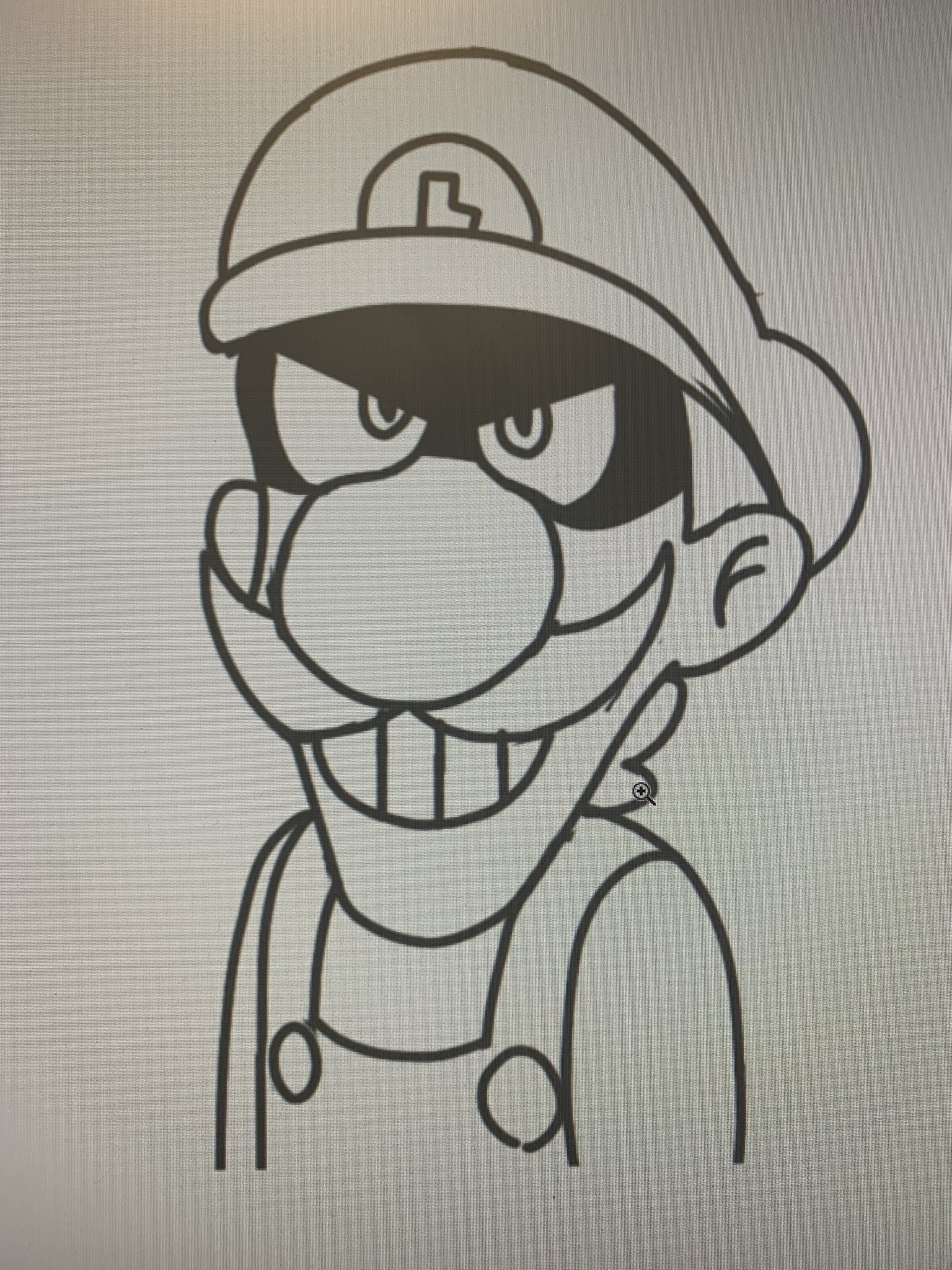 How To Draw Gangster Mario