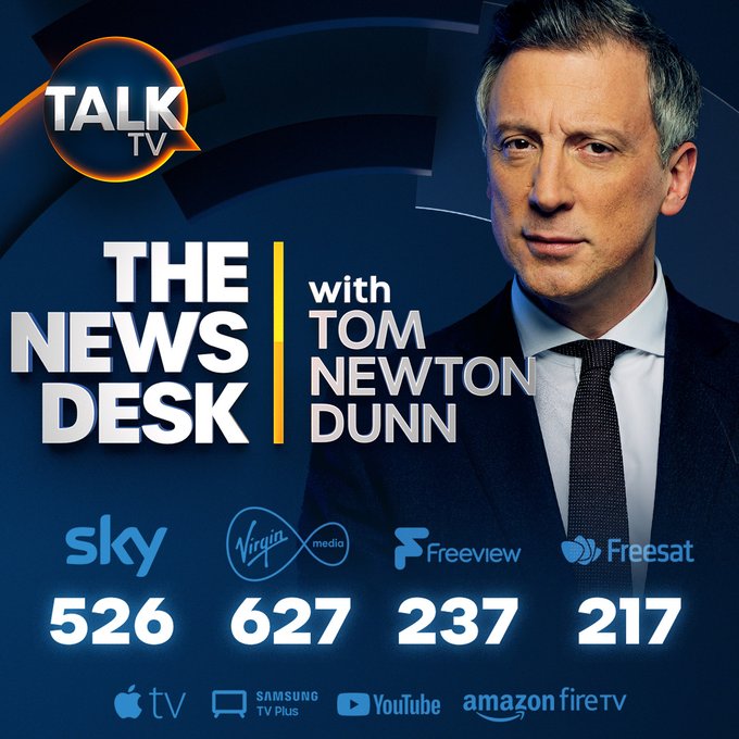 Tom Newton Dunn On Twitter We Have We Have An Exclusive Interview