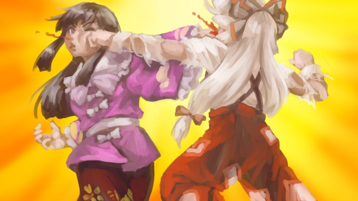 深夜の真剣お絵描き60分一本勝負 お題箱より #odaibako_kawahagi_modoki https://t.」かわハギ もどき@Skeb受付中の漫画