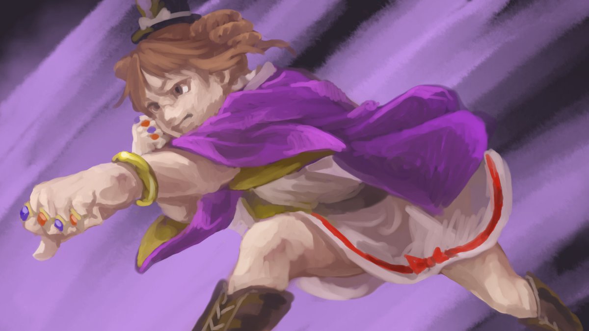 深夜の真剣お絵描き60分一本勝負 お題箱より #odaibako_kawahagi_modoki https://t.」かわハギ もどき@Skeb受付中の漫画