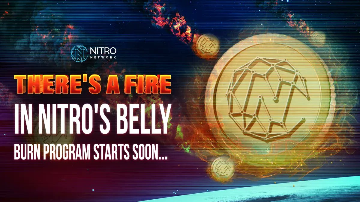 Nitro Network 🔺 on Twitter: "We're FIRED UP! 🔥 Why? Nitro is burning $NCASH to bring more value ...