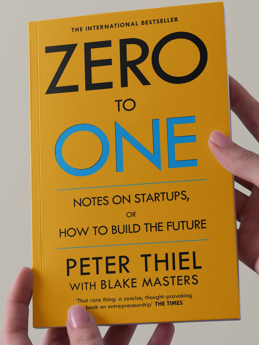 10 Top Lessons From the Book "Zero to One" 📚Book Review (THREAD ...