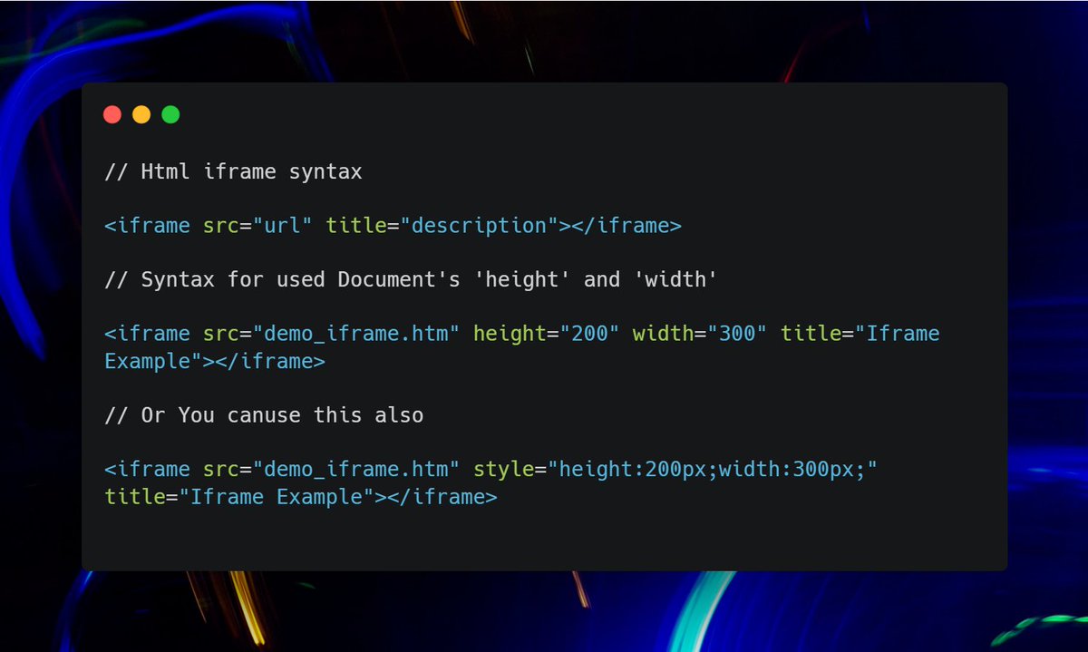HTML Must know elements which'll give your Webpage:- A good look💣 & A ...