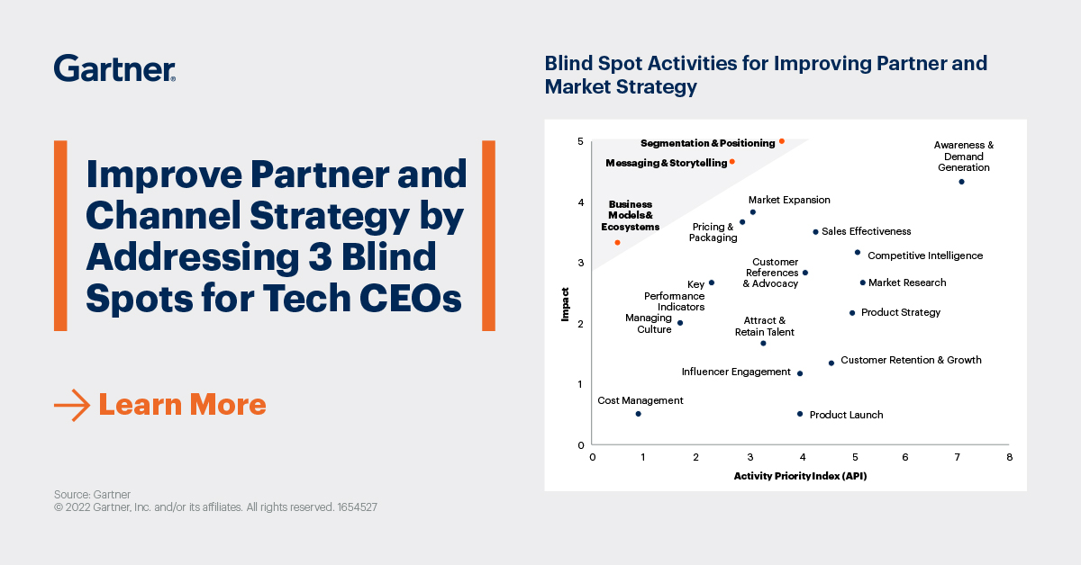 Gartner on Twitter: "Customer acquisition is a top priority for tech CEOs for business growth 📈 ...