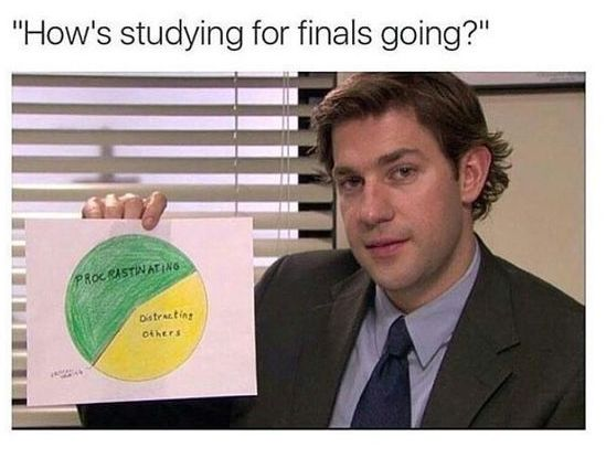 Funny Finals Week Meme