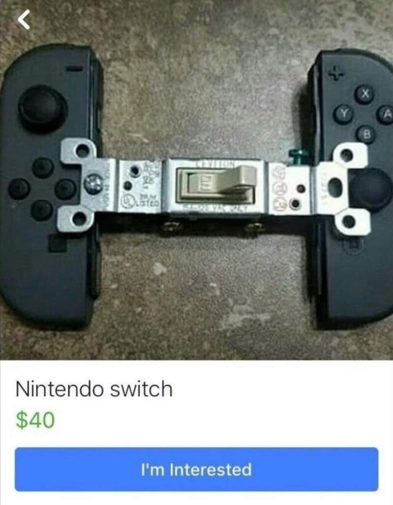 Nintendo Controller Meme