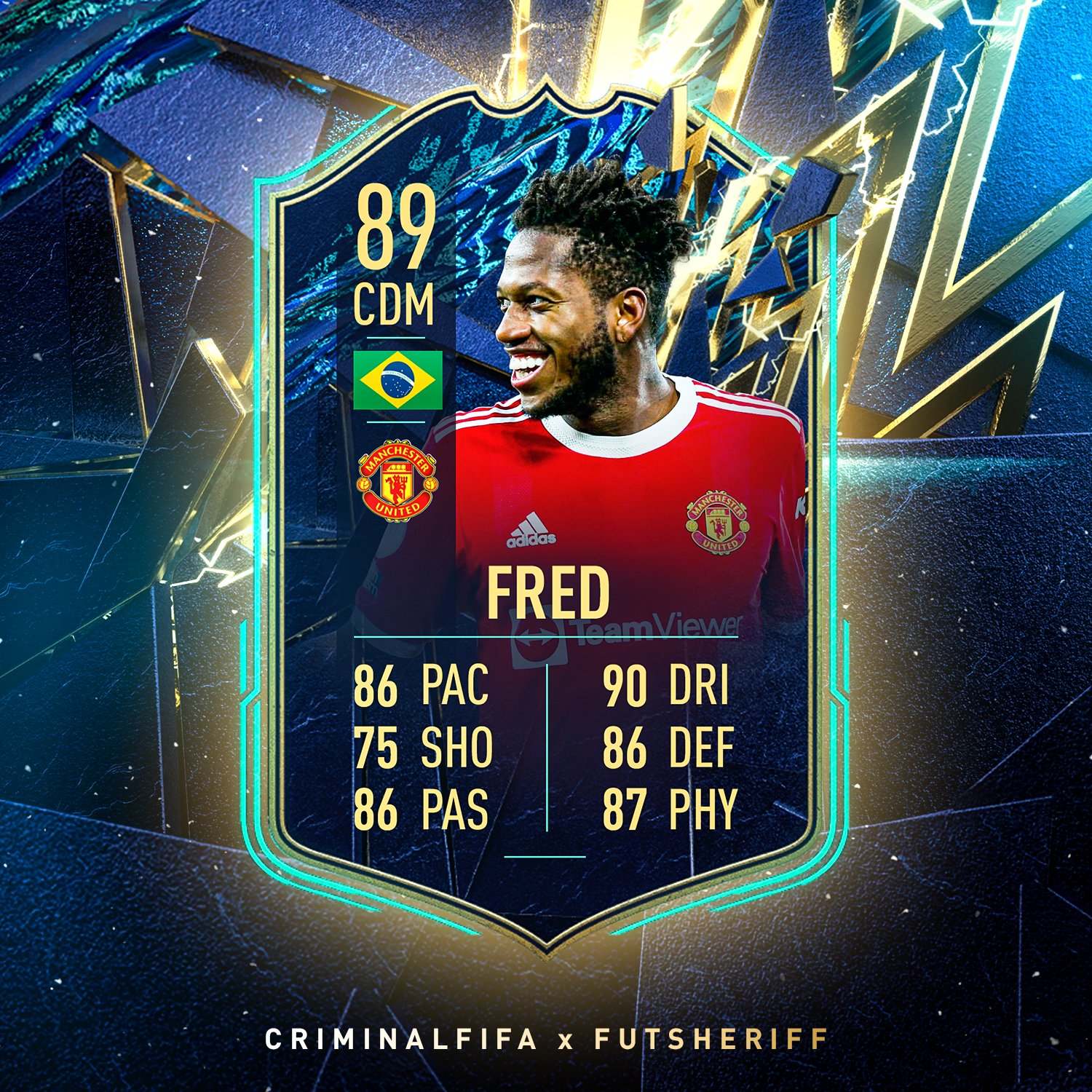 FIFA 22: Fred Community TOTS Card Leaked