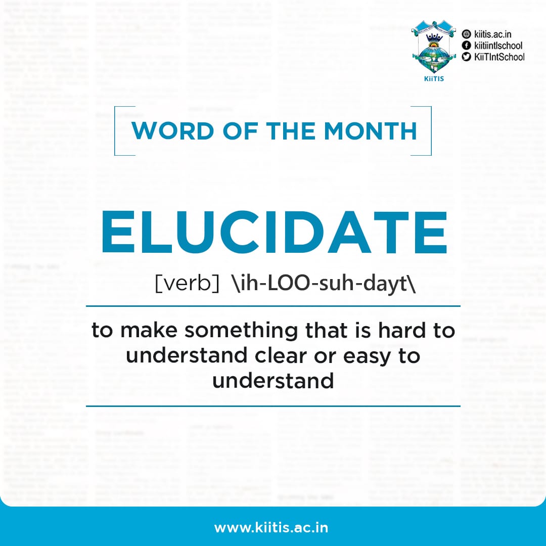 Elucidate