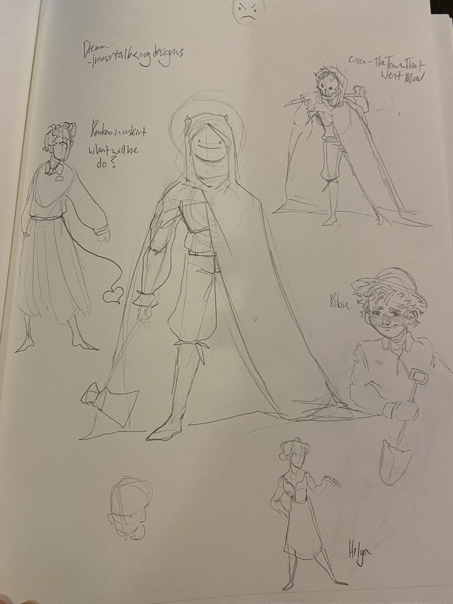 「finding my old dsmp doodles i'm gonna die 」MOVED TO @ROADWRECKSの漫画