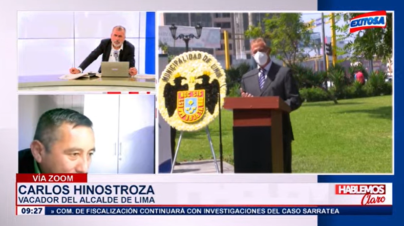 Exitosa Noticias on Twitter: "🔴🔵#AHORA | Carlos Hinostroza, ciudadano que presentó la vacancia ...