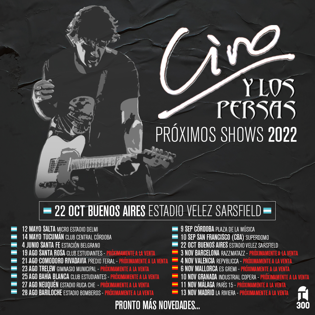 Ciro y Los Persas lanza su álbum Ciro y Los Persas lanza su álbum
