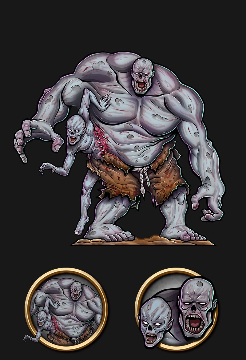 Prints Art & Collectibles Digital Prints Flat D&D Fullbody token DND ...