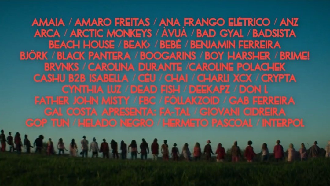 Portal POP Mais on Twitter: "Com Travis Scott, Artic Monkeys e Lorde, confiram o line-up ...