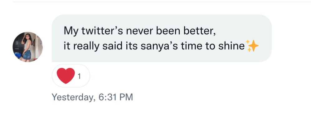 Sanya Kothari on Twitter: "We love @kaynadhamani https://t.co/xp7mxnIaWt" / Twitter