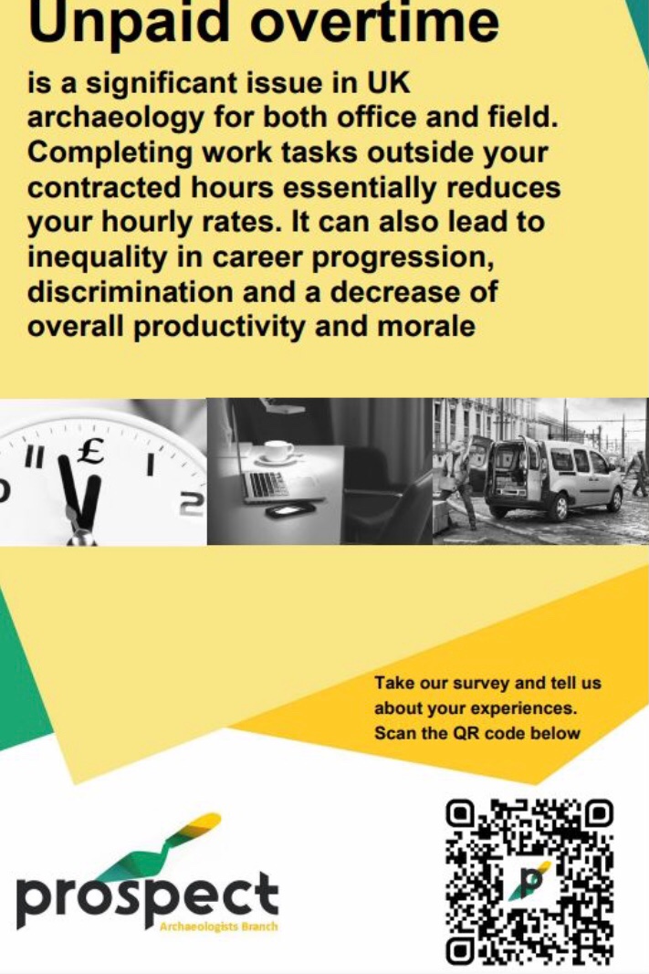 Andy Brockman on Twitter: "Archaeological managers and employers putting their staff into a ...