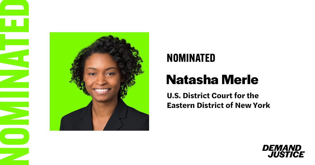 Demand Justice on Twitter: "Today the Senate Judiciary Committee considered the nomination of ...