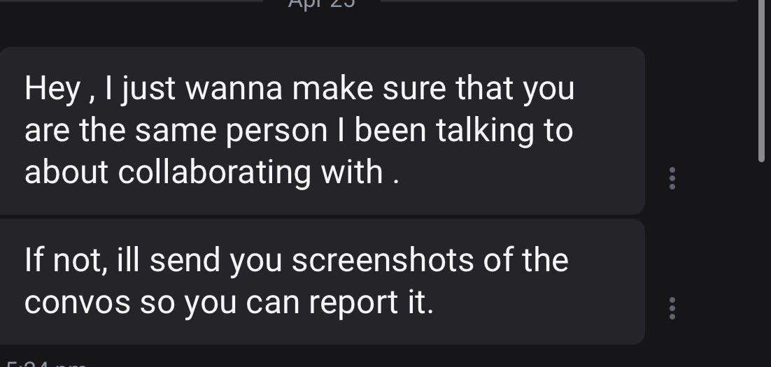 This is my only Twitter account. If someone reaches out to you pls ...