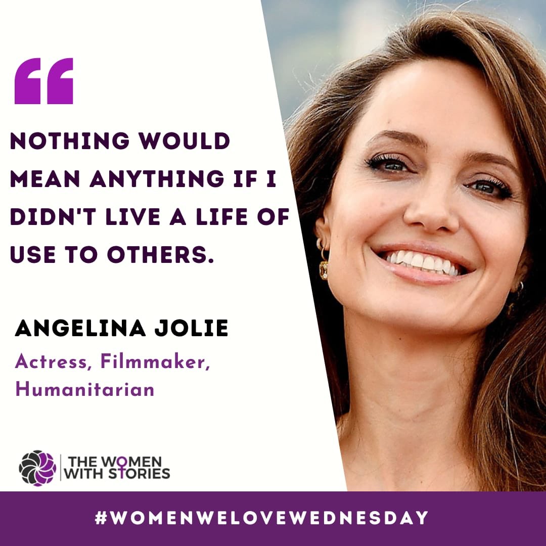 Angelina Jolie Humanitarian Quotes
