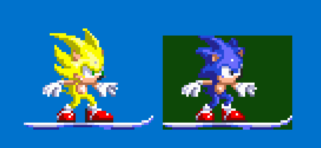 Ultimate Sonic Sprite Sheet